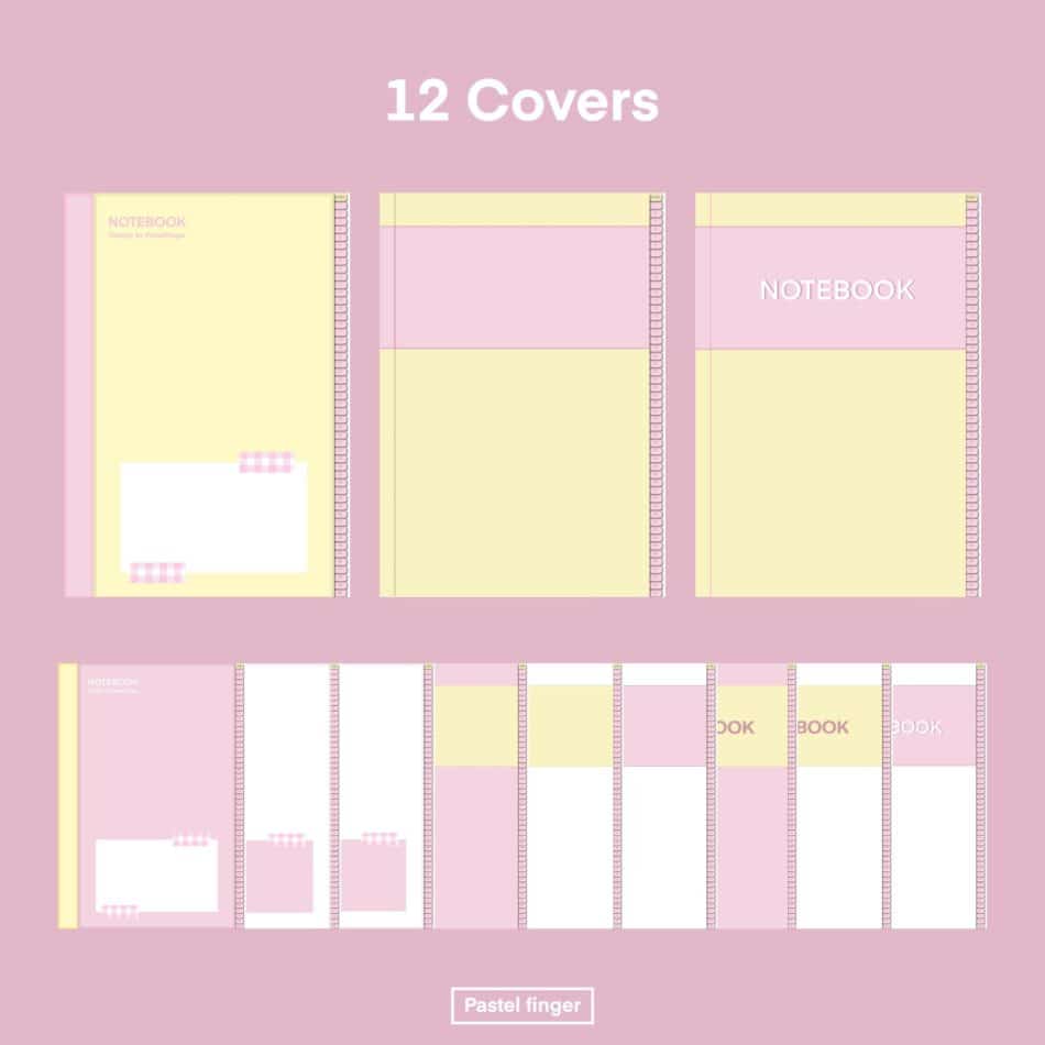 Digital notebook hyperlink 50 tabs pink – BEARTOR