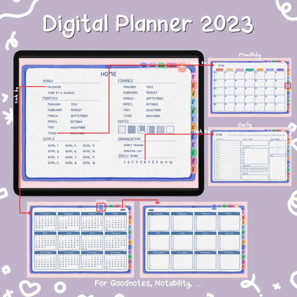 ดิจิตอลแพลนเนอร์2023 | Digital Planner 2023 – BEARTOR