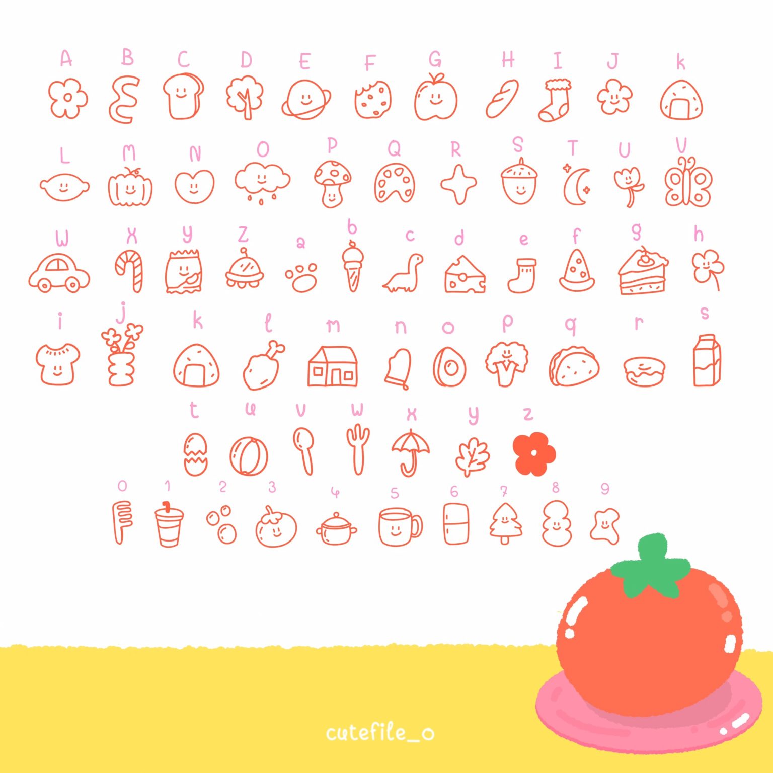 Tomato font – BEARTOR